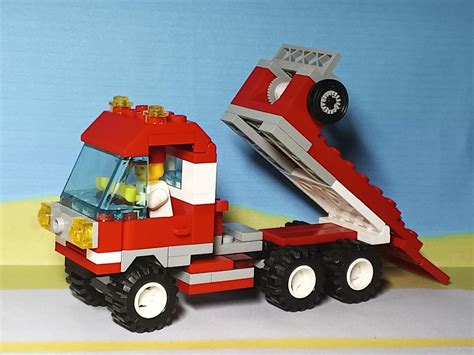 Lego Moc 6668 Flatbed Truck By Ziqing Rebrickable Build With Lego