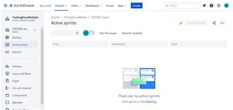 Create A Sprint In Jira Software TestingDocs
