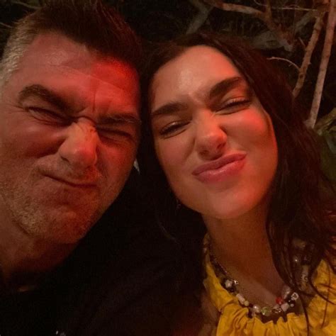 Fans Cant Get Enough Of The Dua Lipas ‘silver Fox Dad