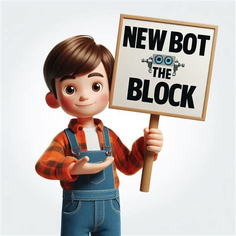New Bot On The Block Blank Template Imgflip