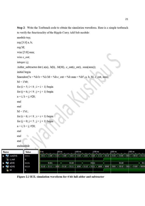 Bcs302 Digital Design And Computer Organization Lab Manual Vtu 2022 Schemepdf Undergraduate