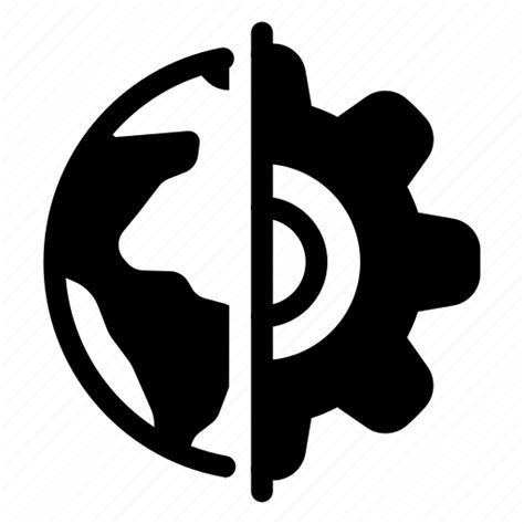 Global Process Gear Globe Settings Icon Download On Iconfinder