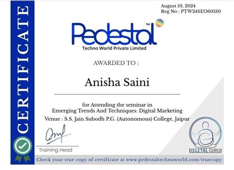 Anisha Saini On Linkedin Digitalmarketing Upskilling Emergingtech