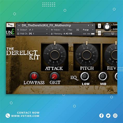 电影级混合鼓和打击乐音源 Stompbox Vst中文社区