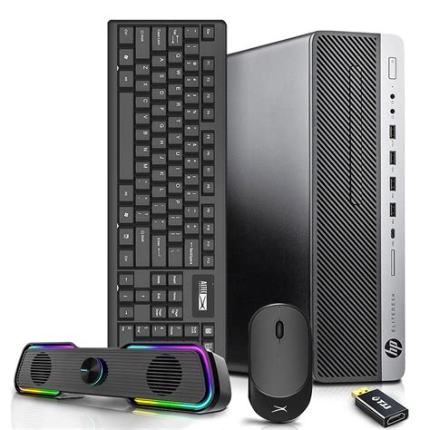 Amazon Com Hp Elitedesk G Sff Desktop Computers I Pc Gb
