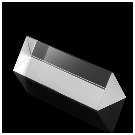 Optical Glass Triple Triangular Prism Physics Teac Grandado