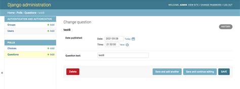 Django公式チュートリアル（5~7）で分からない所、徹底的に調べた。 Python Qiita