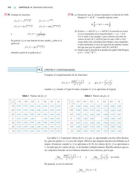 Stewart James Calculo De Varias Variables 6ta Ed Cap 14 2 Pdf