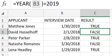 Excel Data Validation Using The Year Function Excelchat