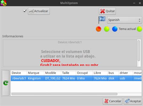 Cómo crear un USB Multiboot con MultiSystem Elbinario