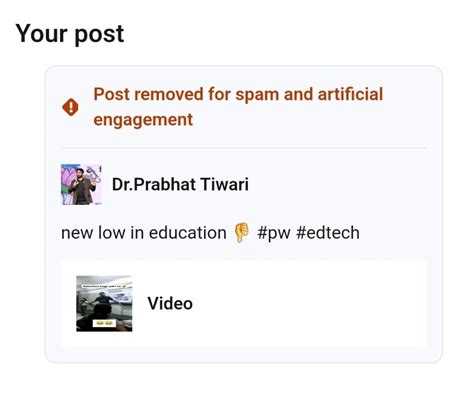 Drprabhat Tiwari On Linkedin Fakeeducators