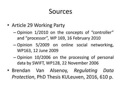 Controller To Processor Agreements Ppt