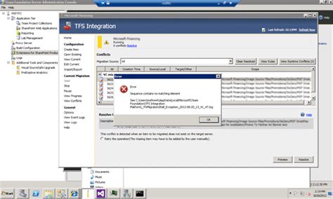 Tfs Integration Tools Issue Tf205022 The Following Path Contains More Than The Allowed 259