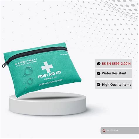 Safe Tech First Aid Kit For Vehicle And Outdoor