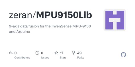 Github Zeranmpu9150lib 9 Axis Data Fusion For The Invensense Mpu