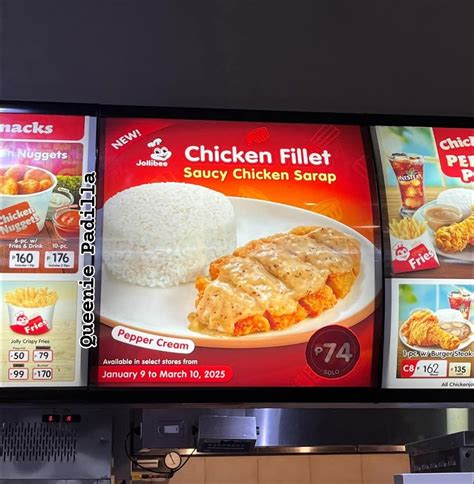 Queenie Padilla - Wow! May bagong menu ang Jollibee 😮😲
