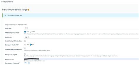 Vcf 9 Deploy Vcf Operations For Logs Gibson Virtualization