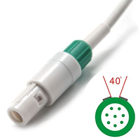 Jual Comen Reusable Adult Silicone Soft Tip SpO2 Sensor 2 8m For Nellcor 8 Pin 40 Drjt Masimo