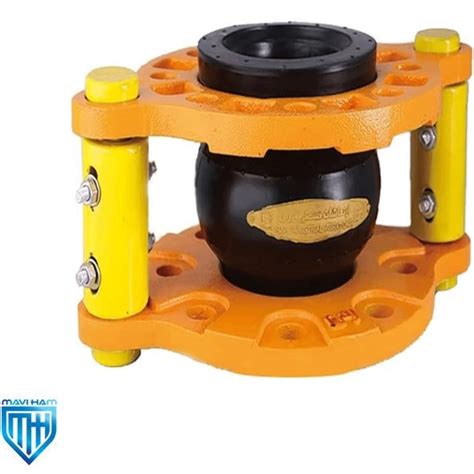خرید و قیمت لرزه گیر لاستیکی مهار دوقلو مارک زرد PN16 ارتعاشات صنعتی ...
