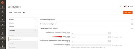 How To Assign New Customers To Specific Customer Group