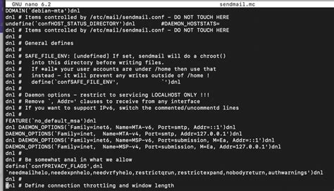 Found In Sendmail Configuration File Anal Rsysadminhumor