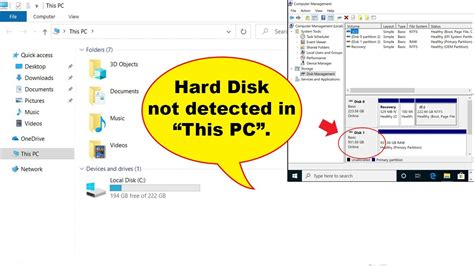 FIX Hard Disk Shows Up On Disk Management But Does Not Show Up On