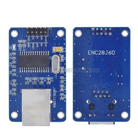 enc28j60 ethernet lan network module for arduino mini enc28j60