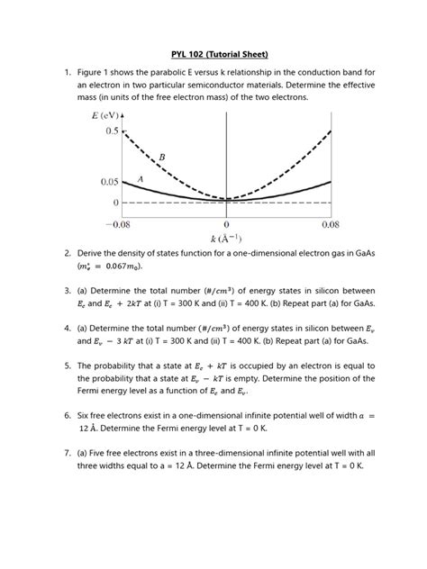 Tutorial Sheet 1 Pdf