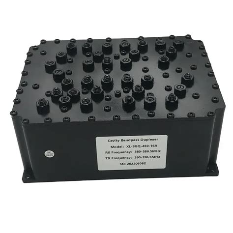 380 3865mhz 390 3965mhz Cavity Duplexer Or Duplex Filter For Railway