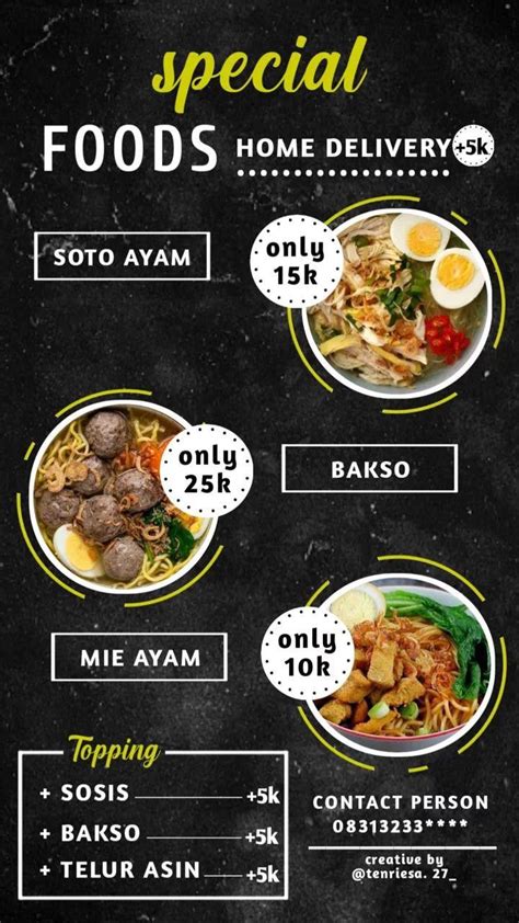 Pin Oleh Jessika Yolin Di Menu Jajanan Di 2024 Ide Makanan Makanan Dan Minuman Makanan Estetika