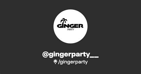 Gingerparty Instagram Tiktok Linktree