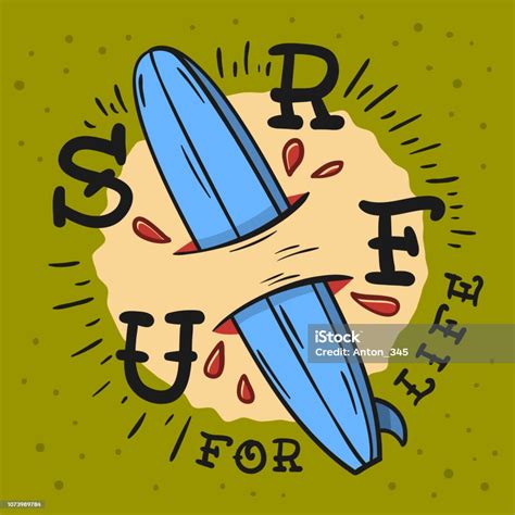 서핑 서핑 서핑 보드 Longboard 손으로 테마로 그려진 전통적인 구식 문신 미적 육체 바디 아트 빈티지 영감 을된 그림 T 셔츠 인쇄 벡터 이미지 그리기 영향을 문신에