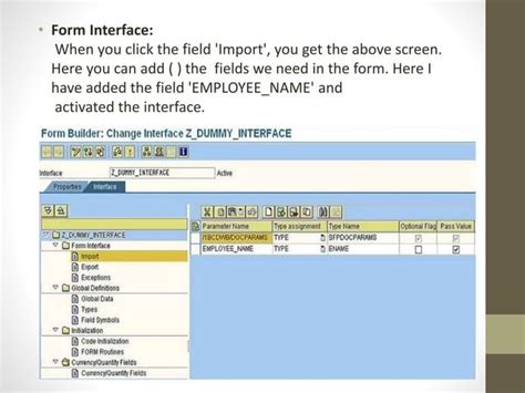 sap adobe forms pptx