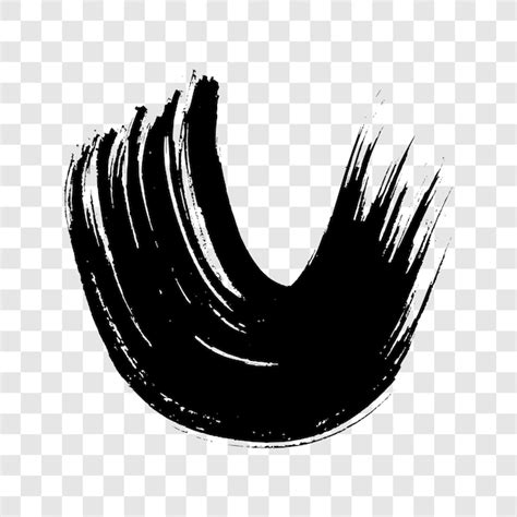 Pontos De Tinta Isolados Em Fundo Transparente Ilustra O Vetorial Vetor Premium