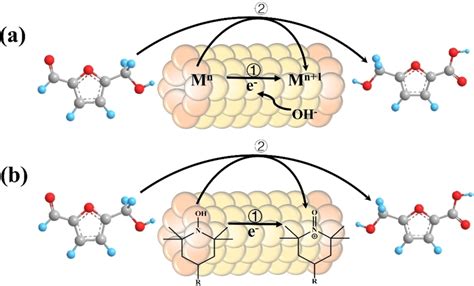 Schematic Reaction Mechanism Of Indirect Oxidation By A Heterogeneous Download Scientific