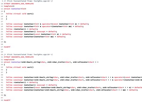 C Core Guidelines Rules For Templates And Hierarchies Mc Blog