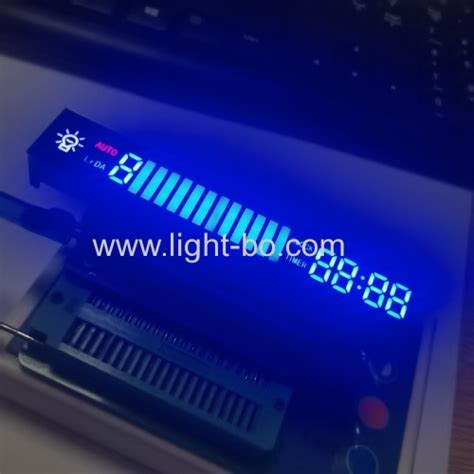 Blueredwhite 7 Segment Led Display Module For Kitchen Hood Control