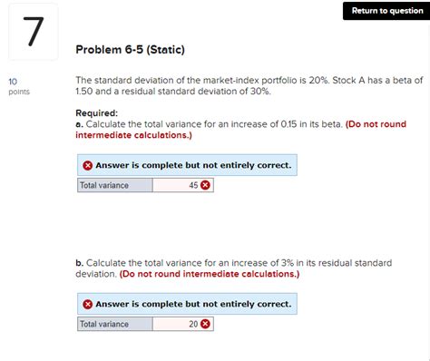 Solved The Standard Deviation Of The Market Index Portfolio Solved The Standard Deviation Of The Market Index Portfolio