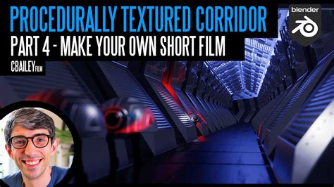 Procedurally Texture A Spaceship Corridor Make Your Own Short Film