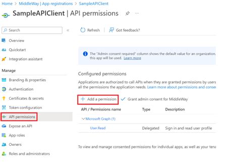 Middleway Oauth Client Credentials With Azure Active Directory