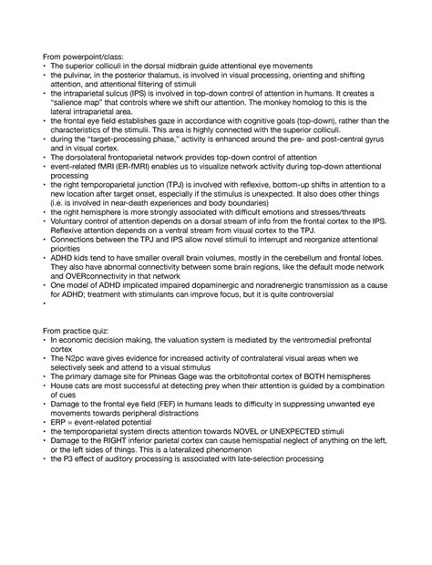 Psyc 321 Chapter 18 Notes From Powerpointclass The Superior