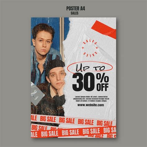 Sales Template Design Free Psd