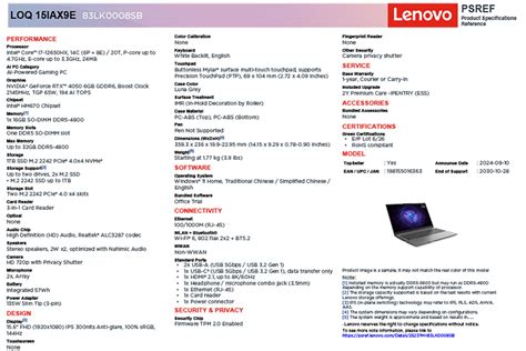 Lenovo Loq Essential I Tb Ssd Rtx