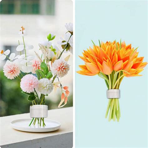 1pc Creative Spiral Flower Arrangement Tool Flower Stem Support For