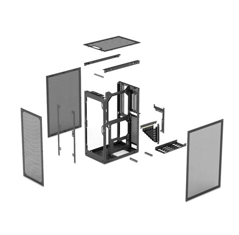 Ssupd Meshlicious Mini Itx Case Full Mesh Pcie 3 0 Black Kabinet Minitower Sort