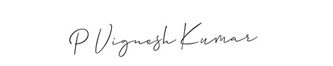 84 P Vignesh Kumar Name Signature Style Ideas Ultimate Digital Signature