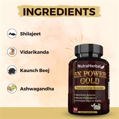 5x Power Gold Boost Your Perfomance Boosts Immunity And Gold Immunity Sex Enhancer At Rs 599