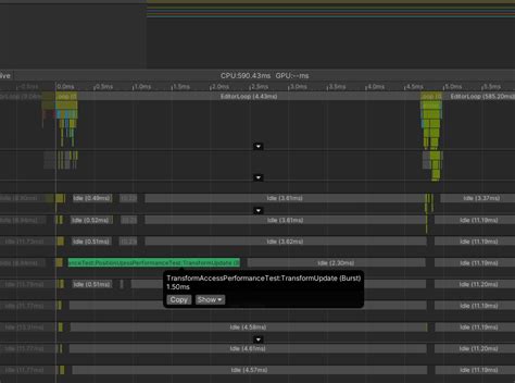 Transformaccessarray Huge Performance Drop 25x 5x When Gameobjects