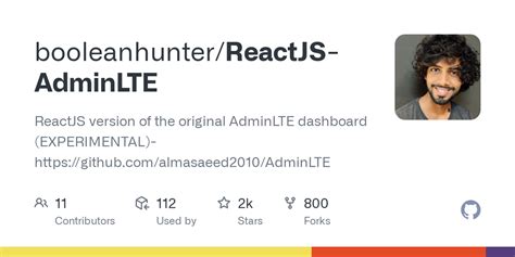 Github Booleanhunterreactjs Adminlte Reactjs Version Of The