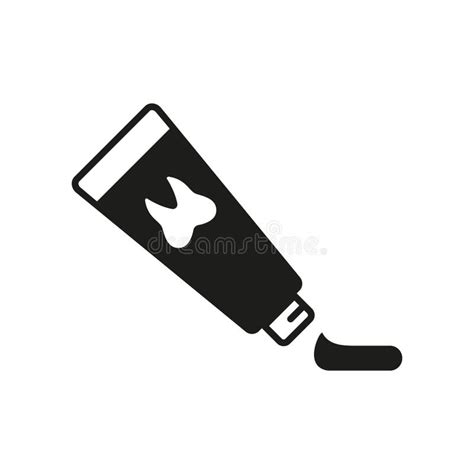 Tooth Paste Icon Vector Basic Design Simple And Modern Stock Vector